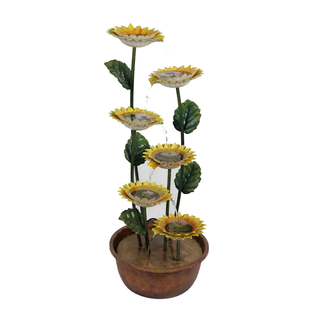 Sunflower Water Feature Water Fountain MCLST481 - Water Features Online ...